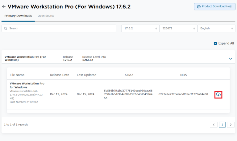 VMware Workstation Pro をダウンロードする方法 - インフラエクスペリエンス